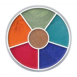 Kryolan 6 colour wheel Sparkle
