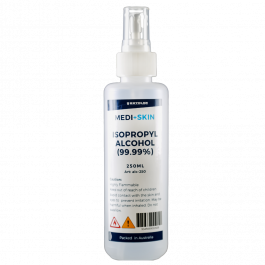 Isopropyl Alcohol (Isopropanol) 99.9% 250mL